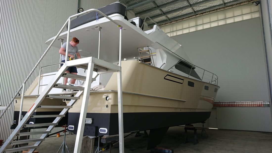 Feature-filled power cat AYANA breaks New Ground in Charter - Duflex ...