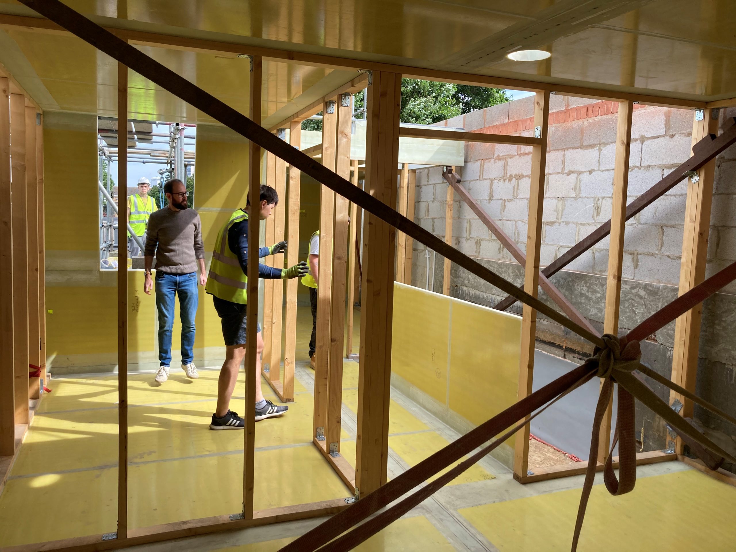 Inspecting Uprights - Duflex - Boat Construction | Lightweight Building ...