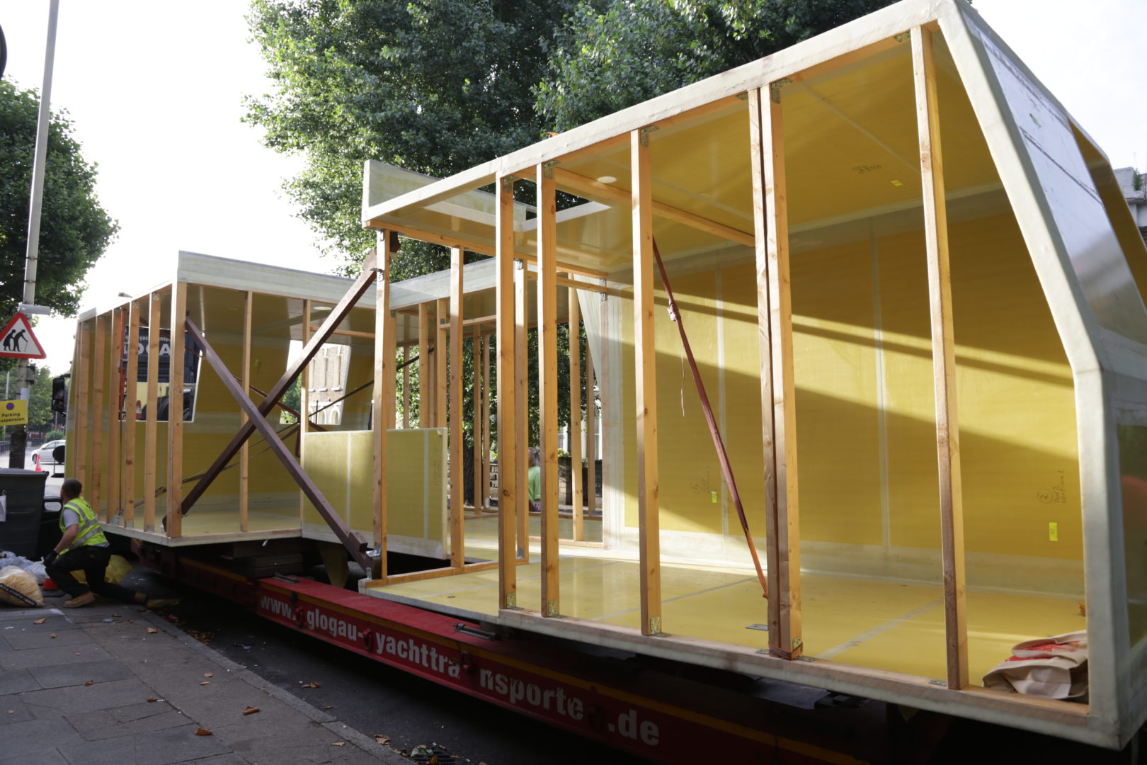 Close Up Side View - Duflex - Boat Construction | Lightweight Building ...